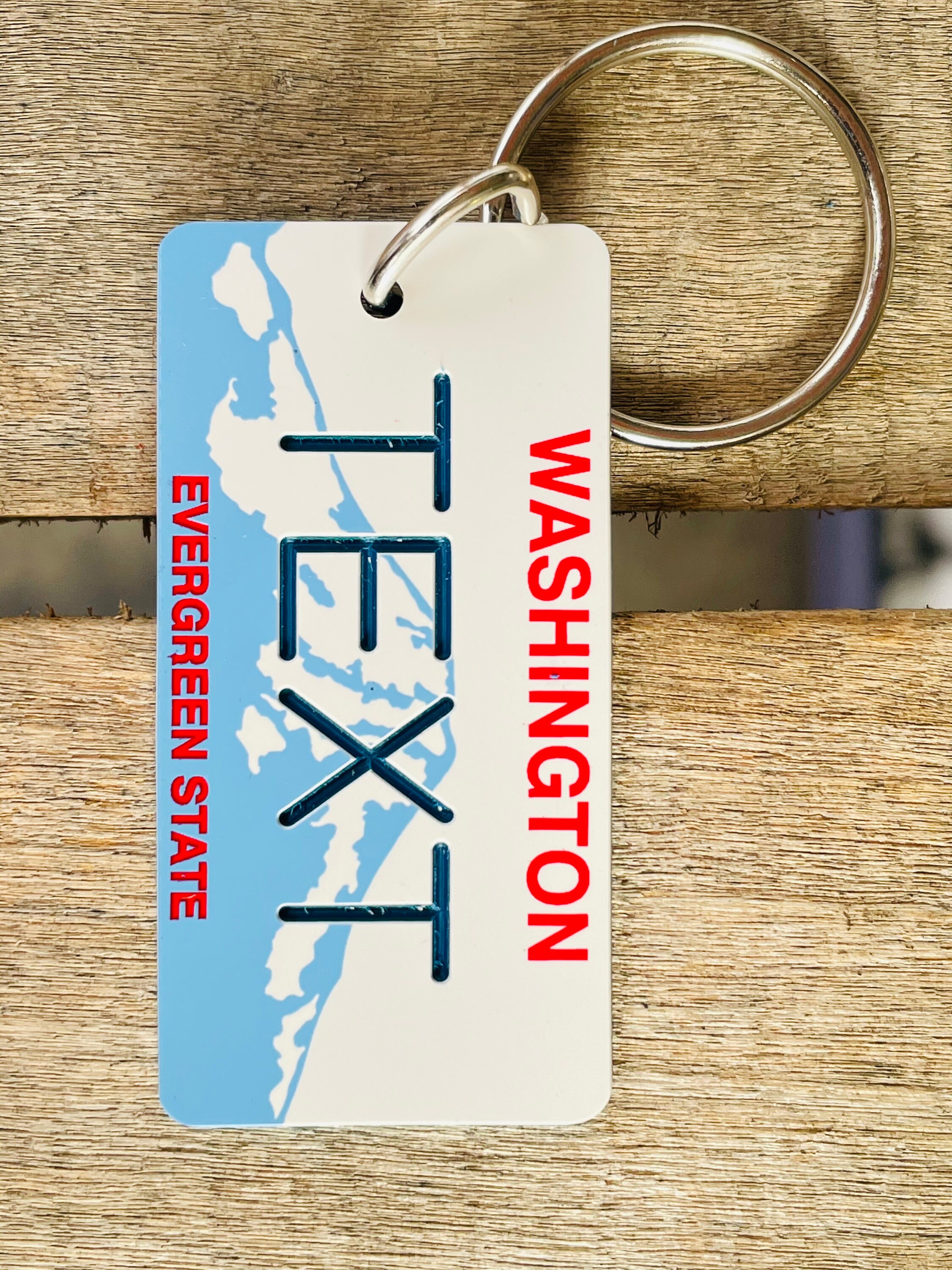 Personalized Washington Evergreen State License Plate Engraved - Etsy