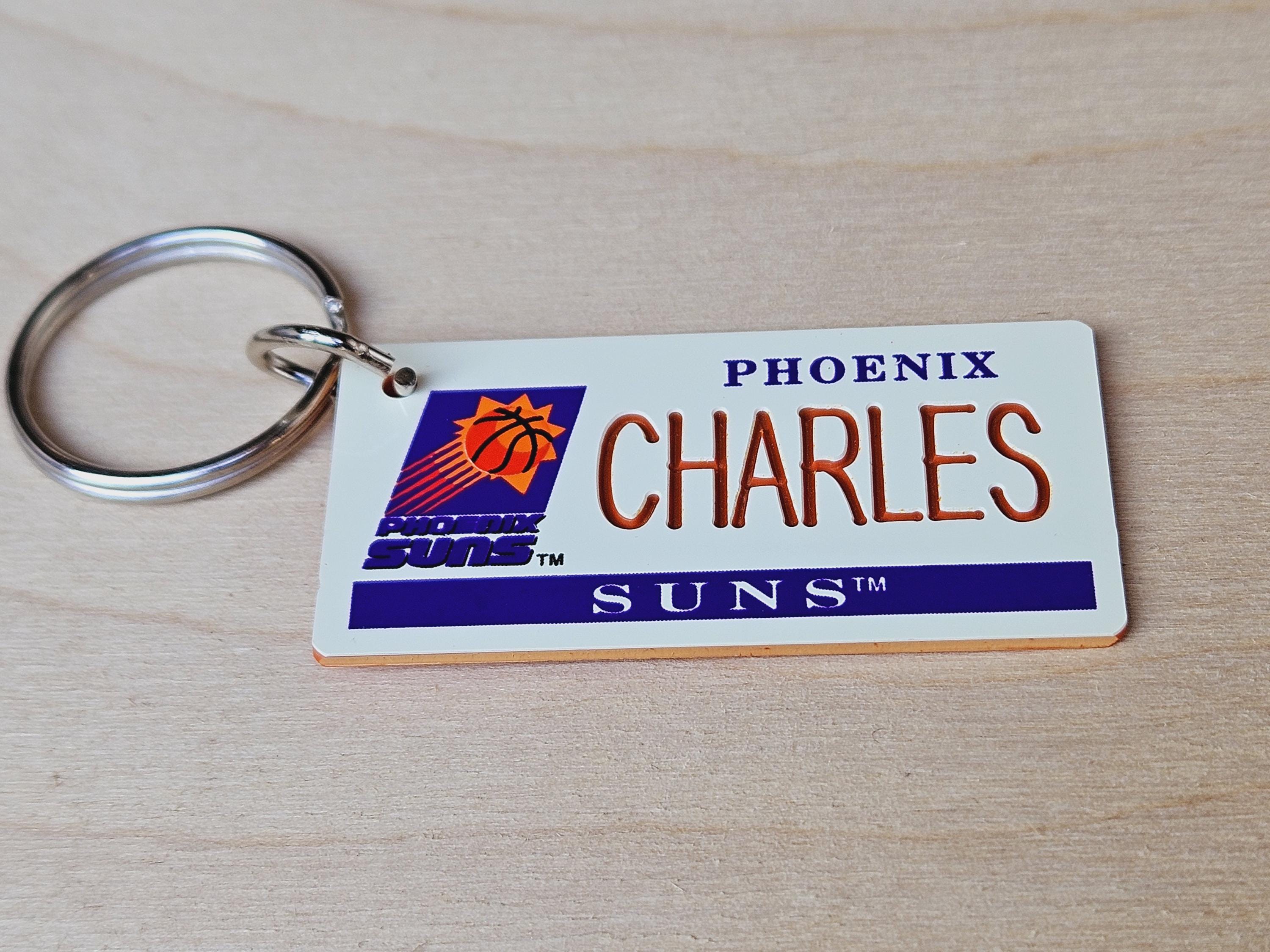 Personalized Engraved Phoenix Suns Keychain - Key Ring - Any Name Made ...