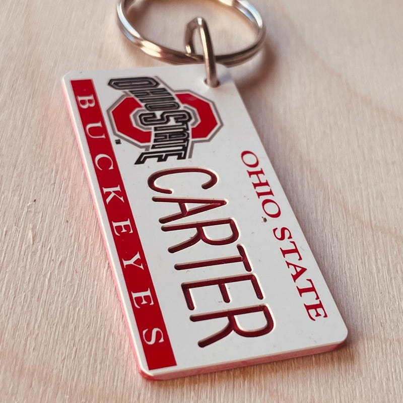 Buckeye Keychain - Etsy