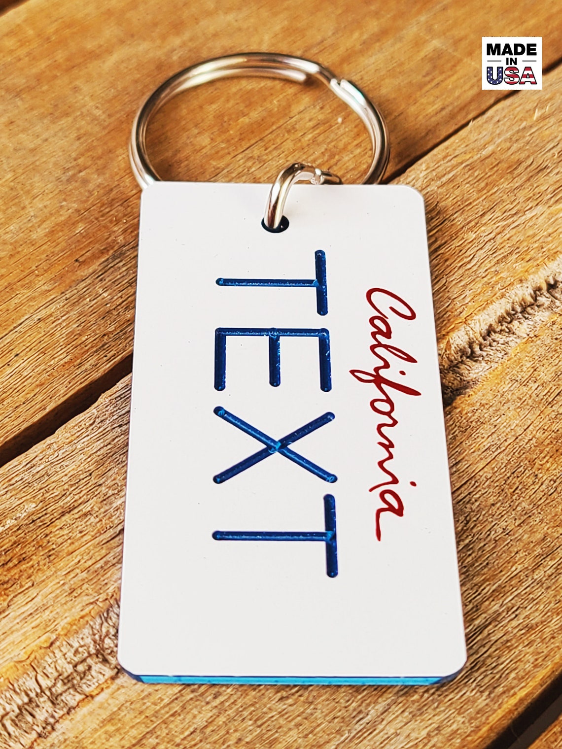 Personalized Engraved California Replica License Plate - Etsy