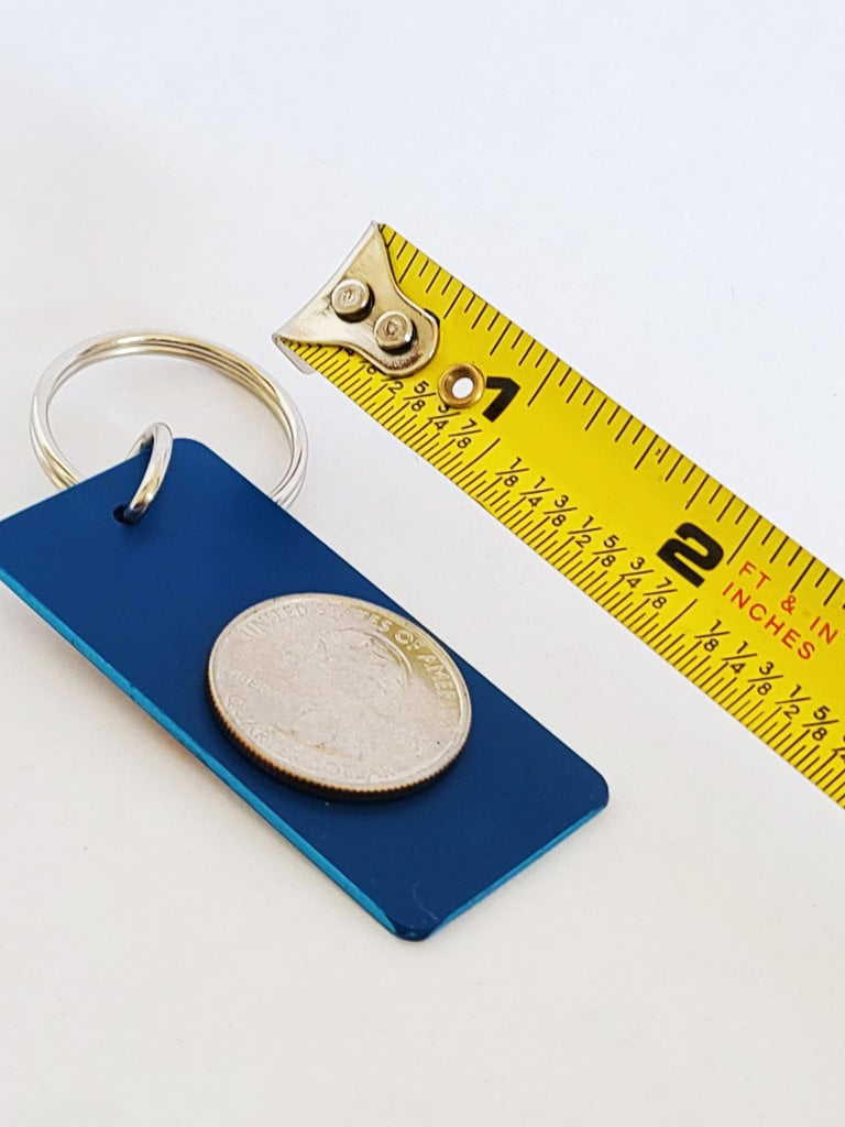 Personalized Los Angeles Dodgers Engraved Keychain - Key Ring - Tag ...