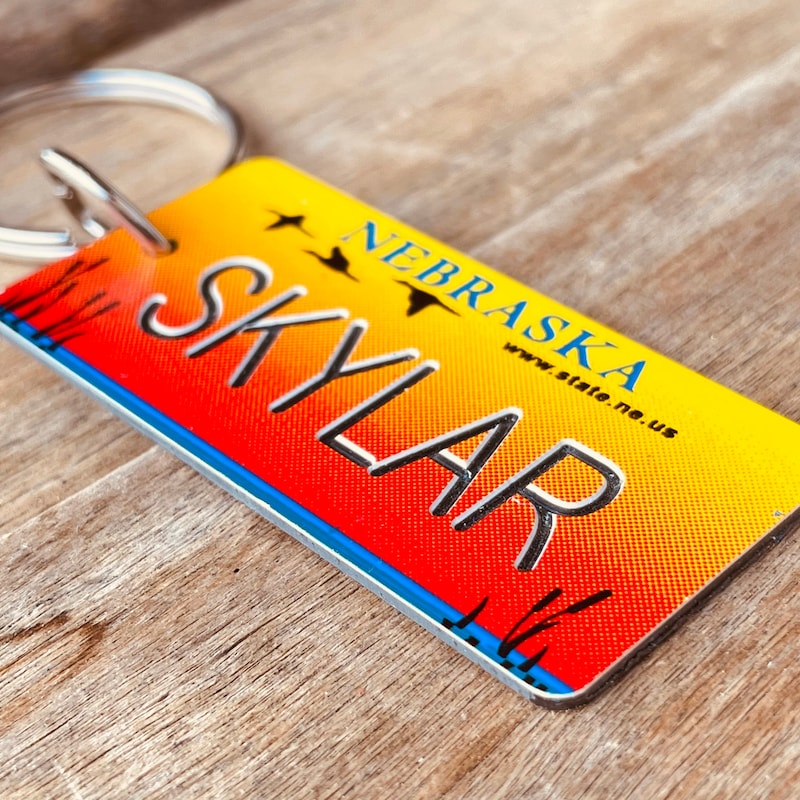 Nebraska Licence Plate - Etsy UK