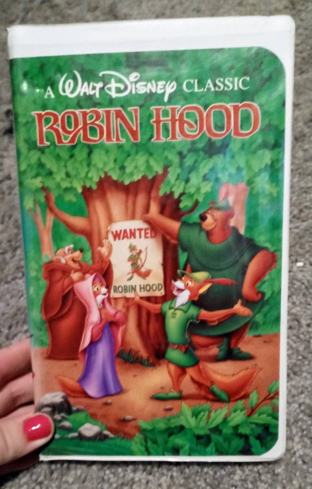 Disney Robin Hood VHS - Etsy