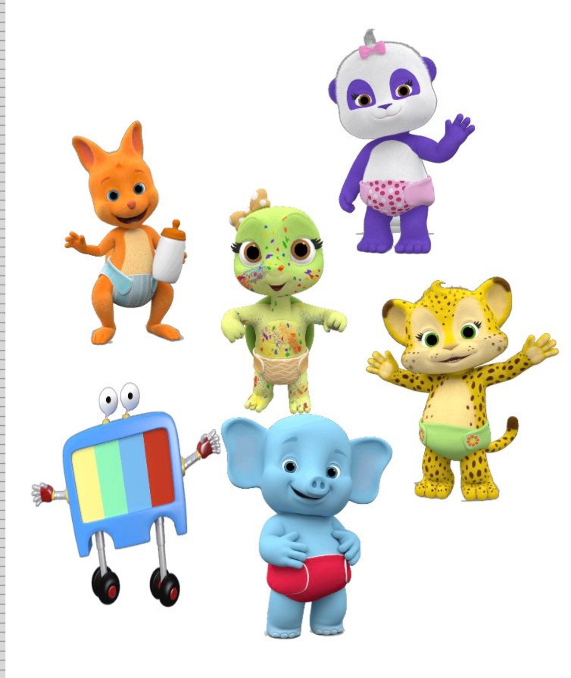 Word party Balloon Stickers | Etsy