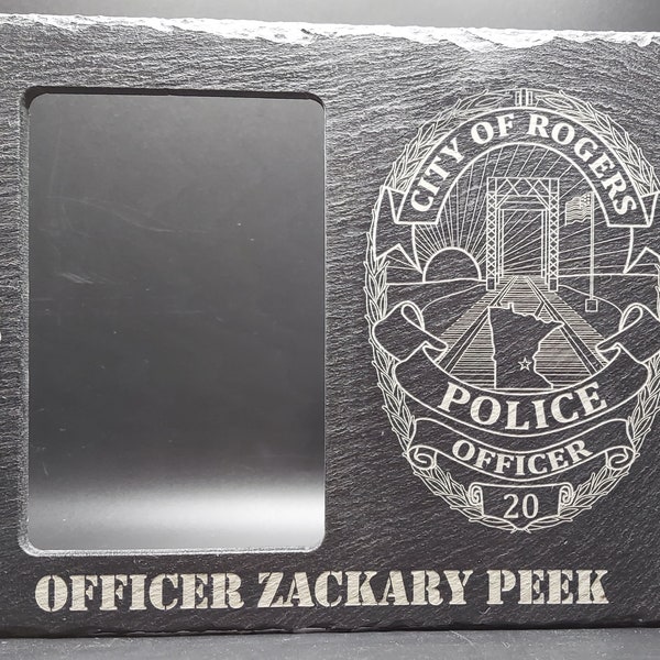 Custom Police Photo Frame - Etsy