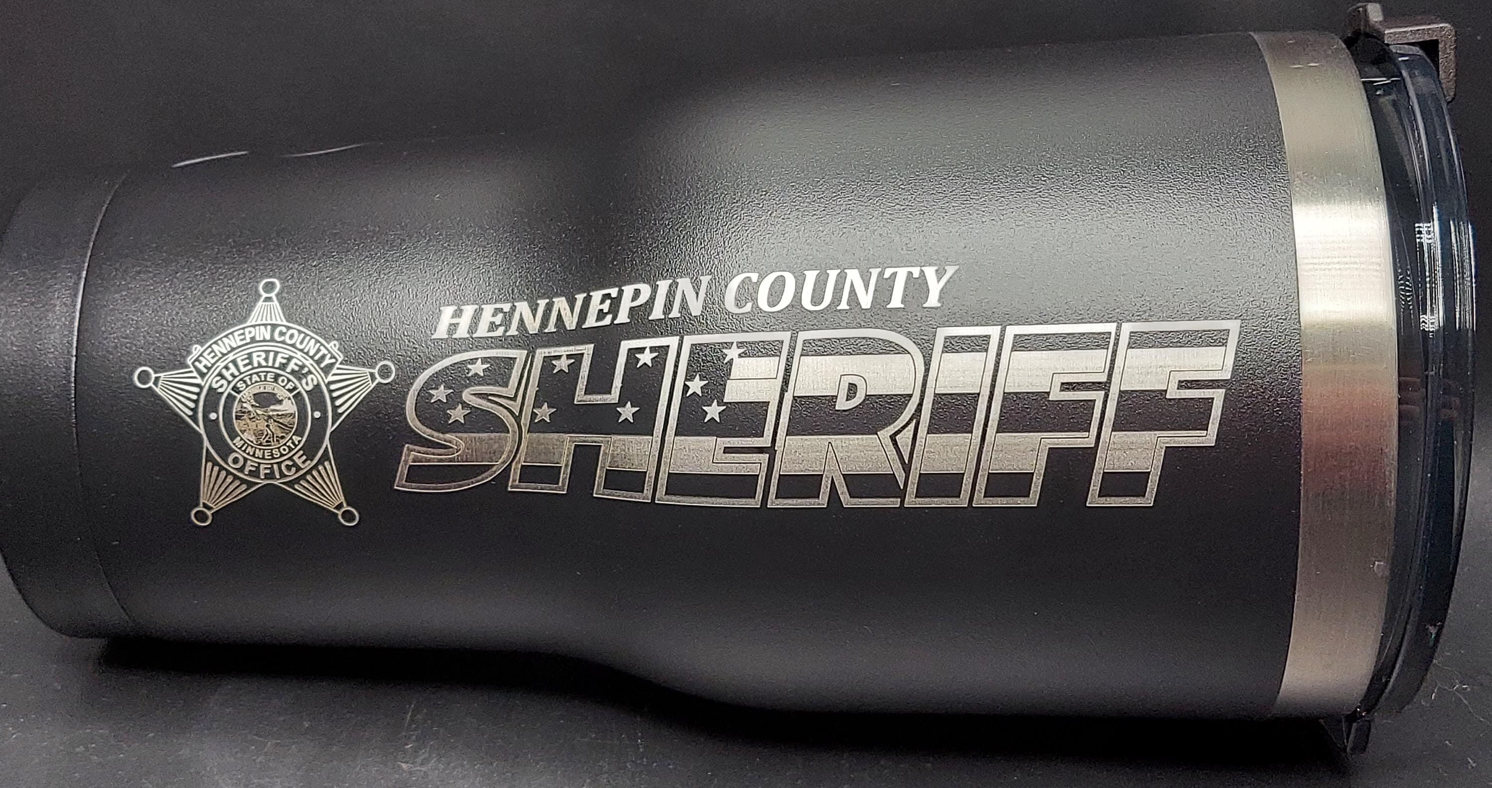 Custom Police Officer Law Enforcement Laser Engraved Tumbler - Deputy ...