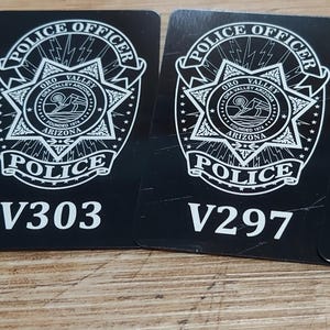 Metal Miranda Warning Cards for Law Enforcement - Laser Engraved ...