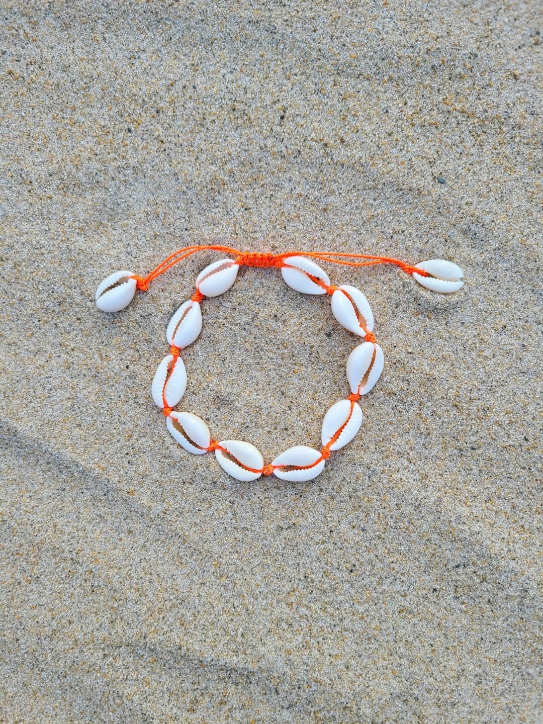 Cowrie Shell Anklet Colorful Beach Jewelry - Etsy