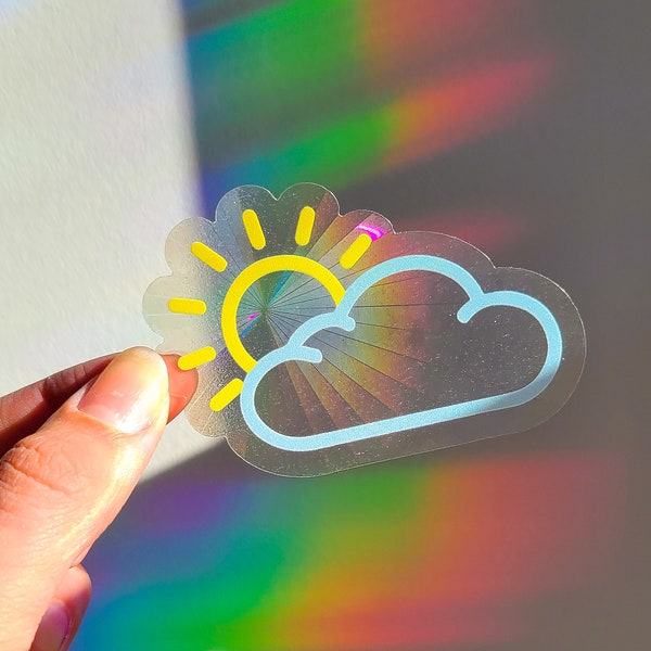 Suncatcher Sticker - Etsy