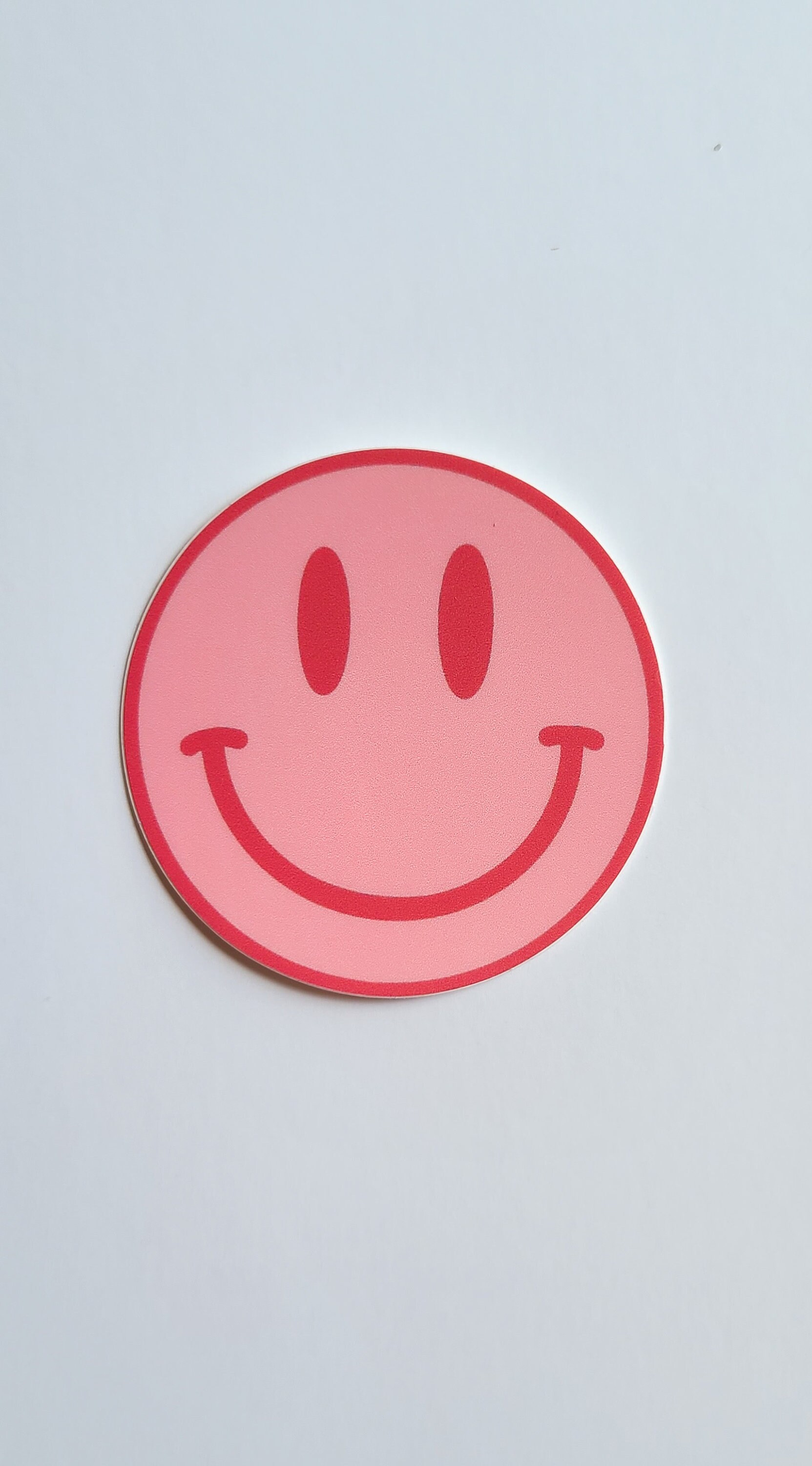 Smiley Face Sticker waterproof Die Cut Vinyl Laptop Sticker - Etsy