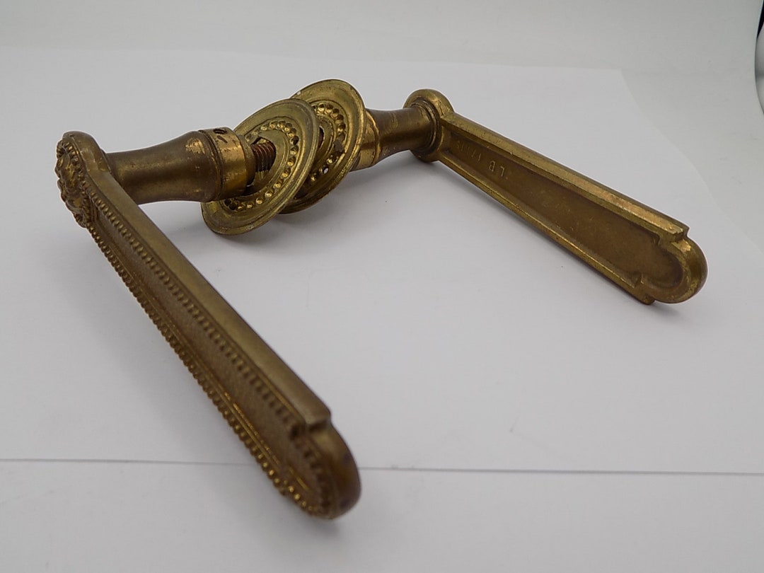 Door Handles,bronze Handles,old Handles,signed, L.B Paris,napoleon III ...