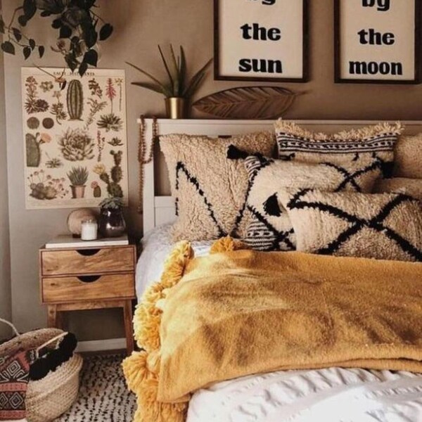Mustard Blanket - Etsy