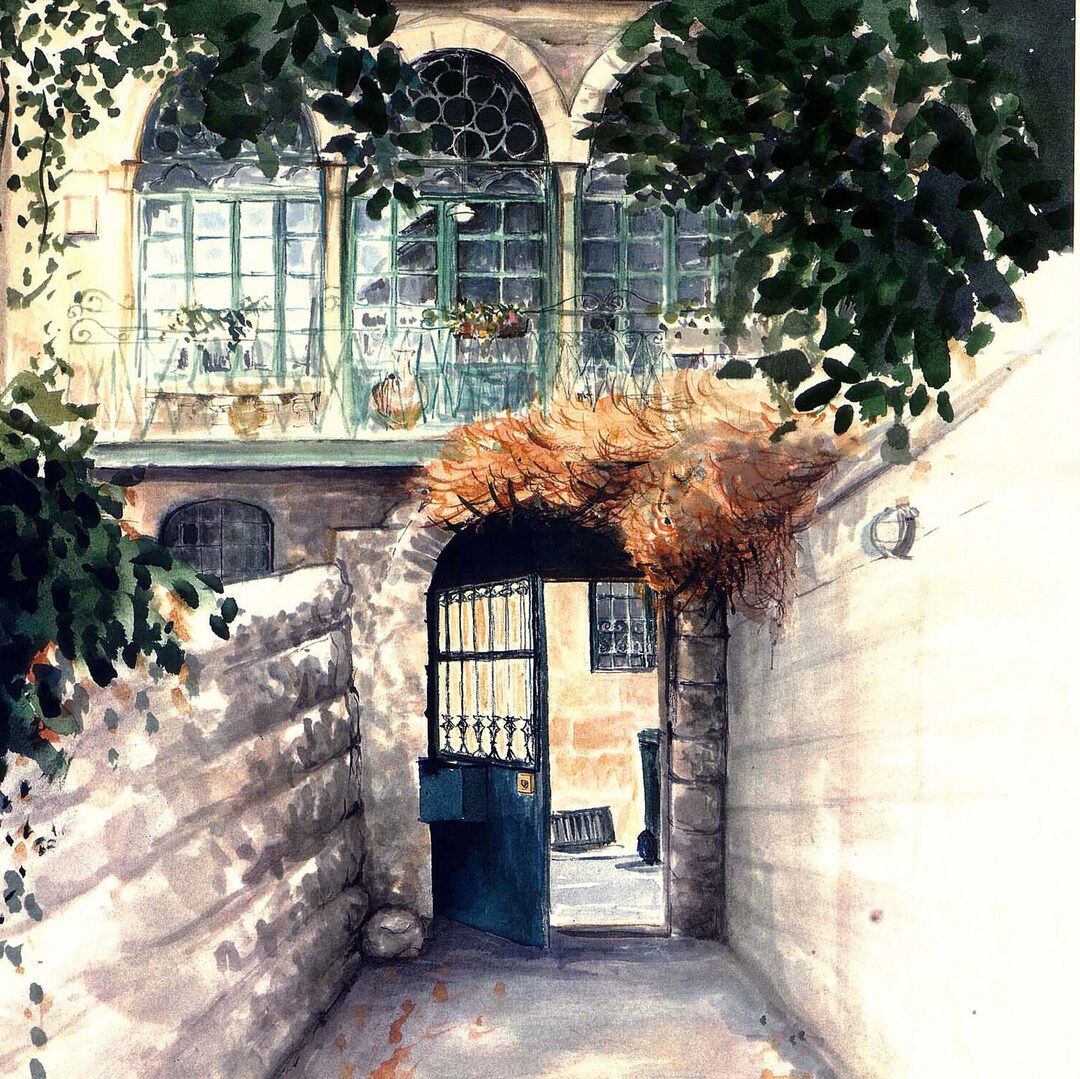 Art Print on Paper "jerusalem Passageway" - Etsy