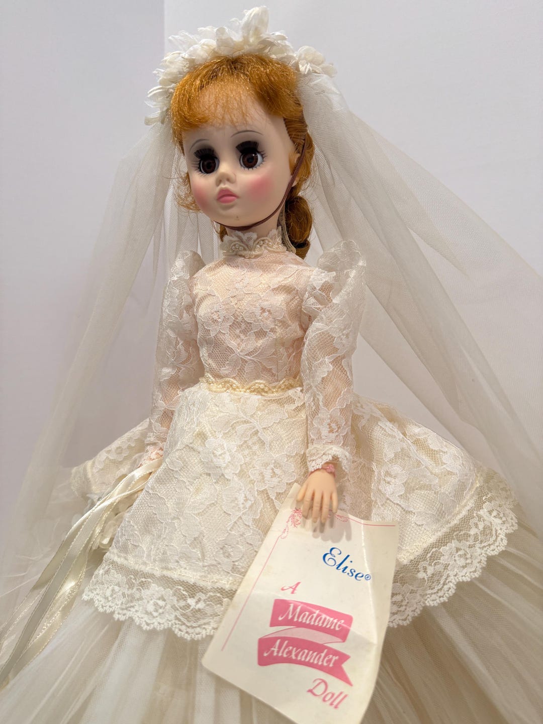 Vintage Madame Alexander “elise Bride” Doll – 16” Collectible Bridal ...