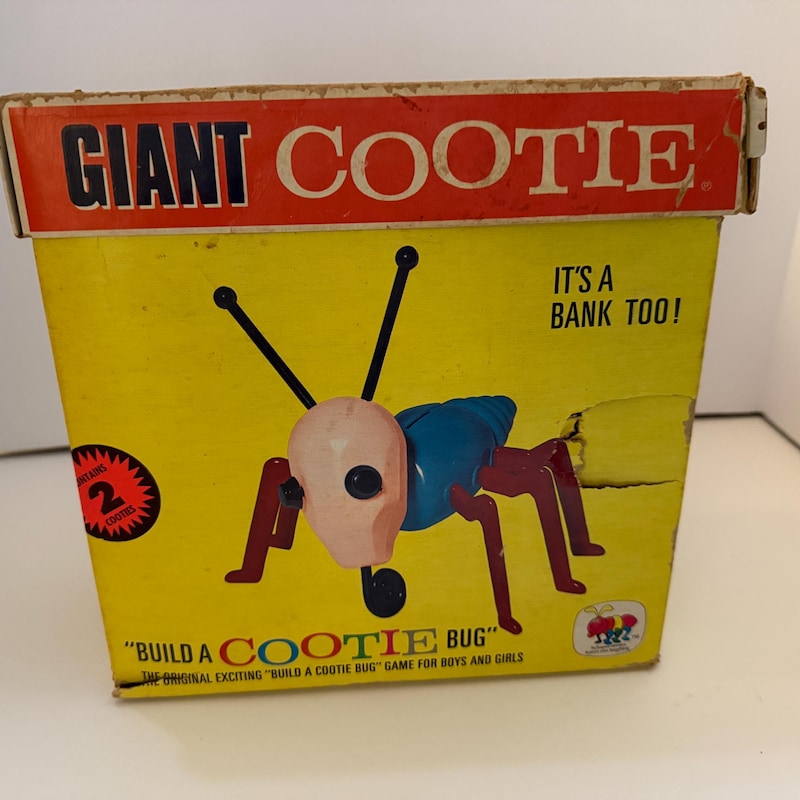 Vintage Cootie Game - Etsy