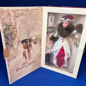 Vintage Barbie Doll Hallmark 1995 Holiday Memories Victorian 1910 ...