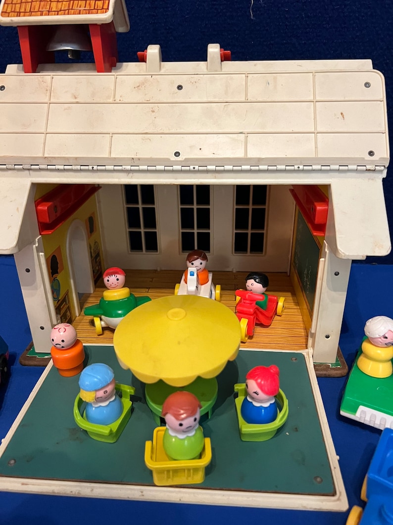Rare Vintage 1970’s Fisher Price Little People School House - Etsy