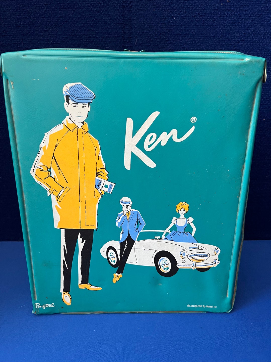Vintage 1962 Ken Doll Case by Mattel Inc, Case Only - Etsy