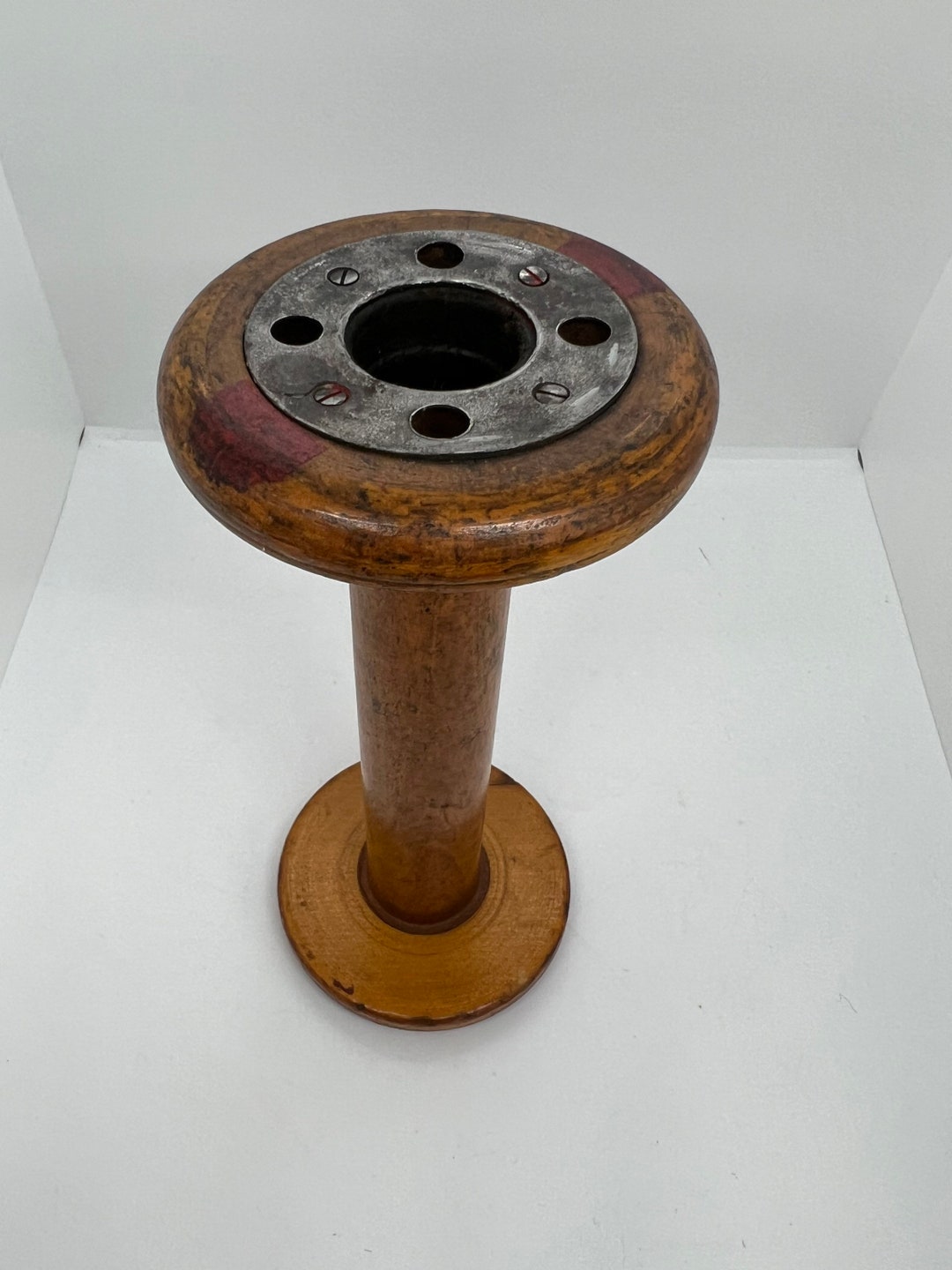 Antique/vintage Wooden Manufacturing Spool/bibbin - Etsy