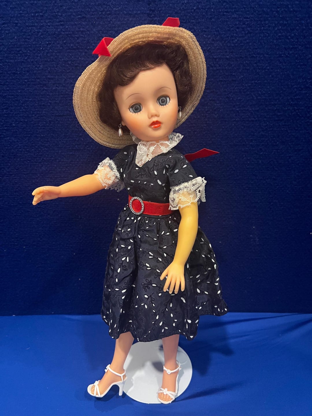 1950’s Vintage Ideal Miss Revlon 18” Vinyl Doll, VT-20, Twist Waist ...