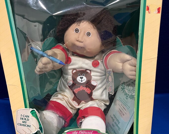 New 1983-84 Boy Cabbage Patch Kids “I Can Hold My Own Crayon” - Etsy