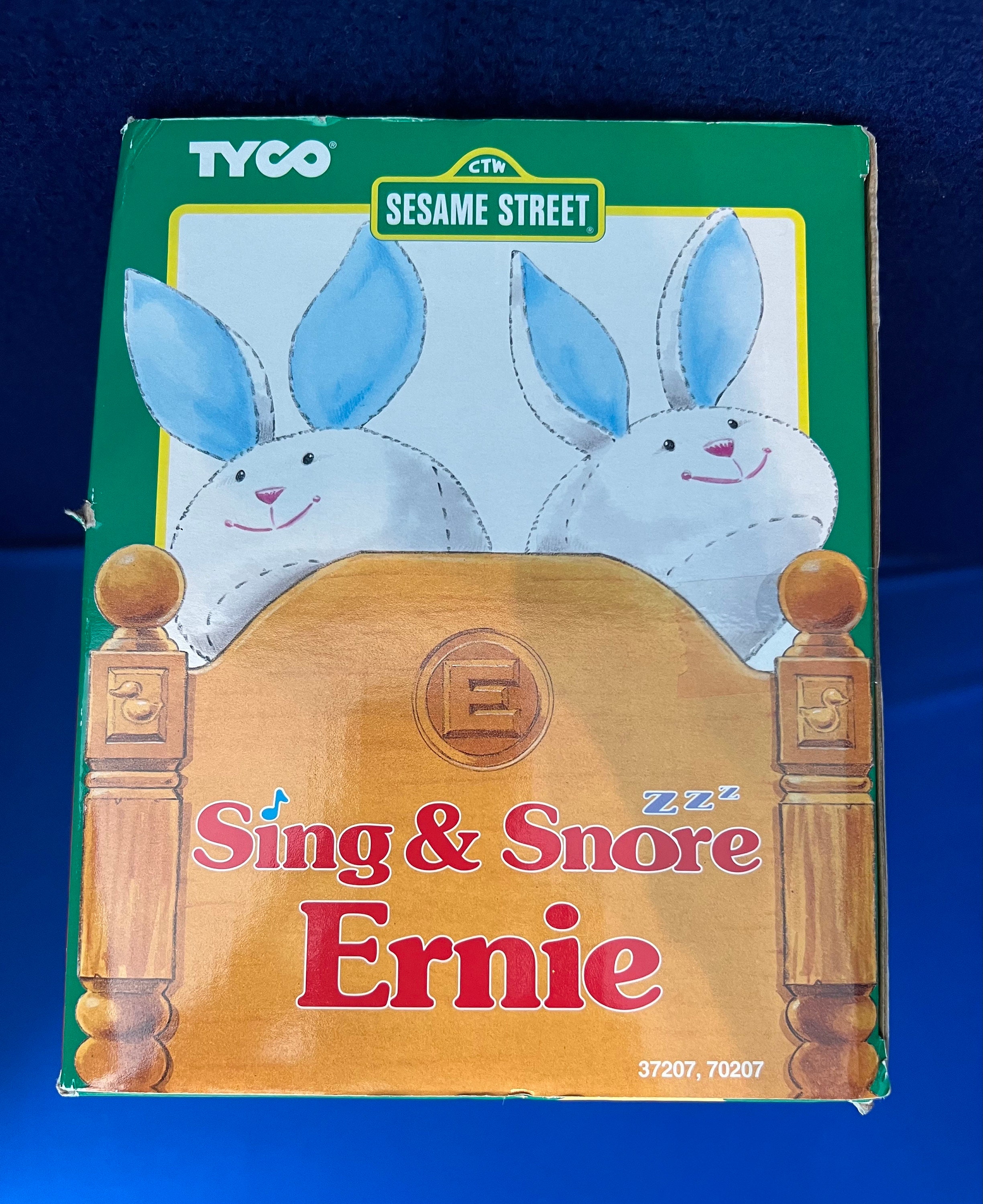 Vintage Sesame Street Sing & Snore Ernie by Tyco New in Box - Etsy