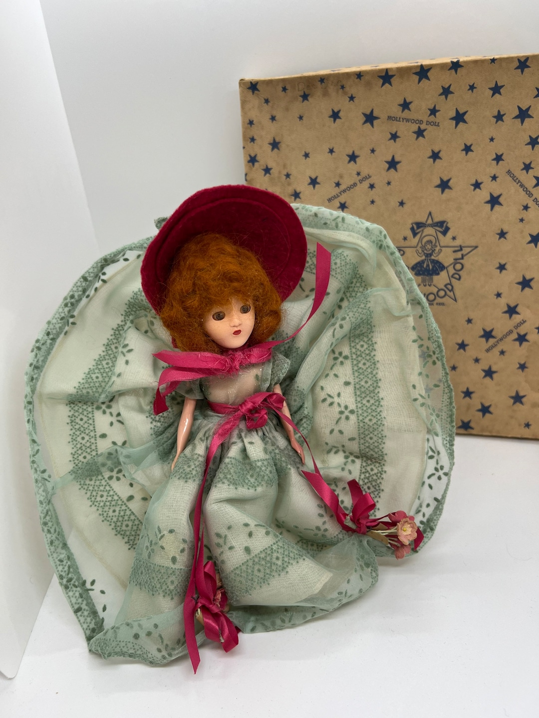 Vintage 1940’s Doll Hollywood ‘little Girl” Toyland Series Rare Vintage ...