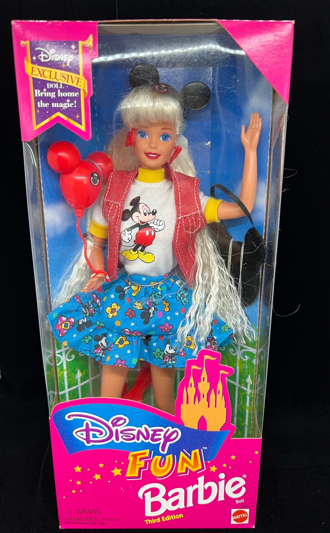 Disney Fun Barbie Doll, 1995, Mickey Mouse Outfit, New in Box - Etsy
