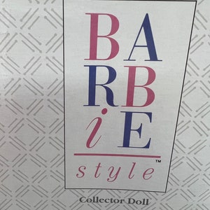 Vintage Barbie Style Doll Mint Condition 1990 New in Box #5315 Limited ...