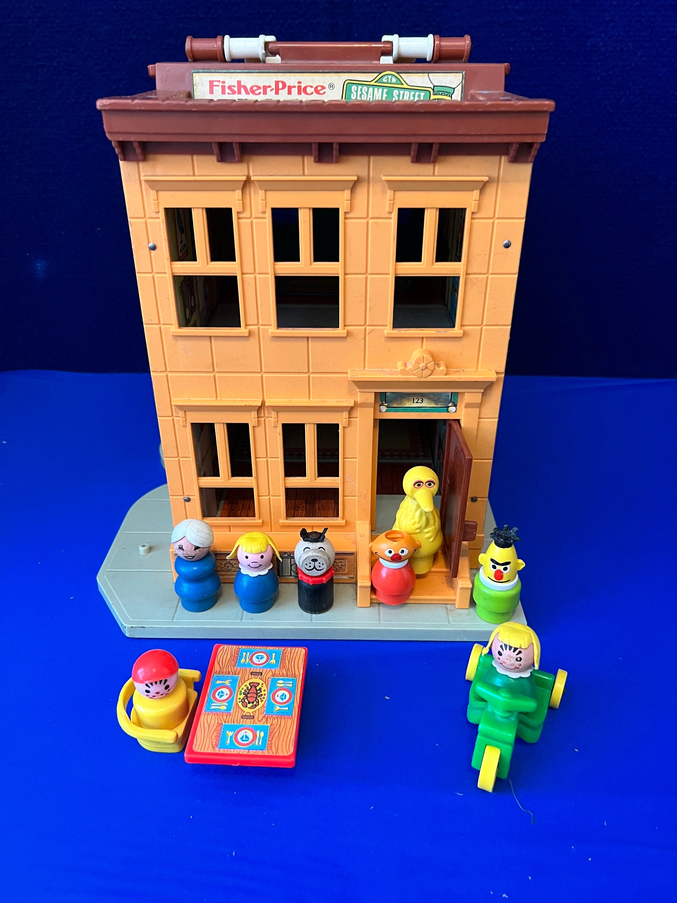 Sesame Street House 1970’s by Fisher Price #938 - Etsy
