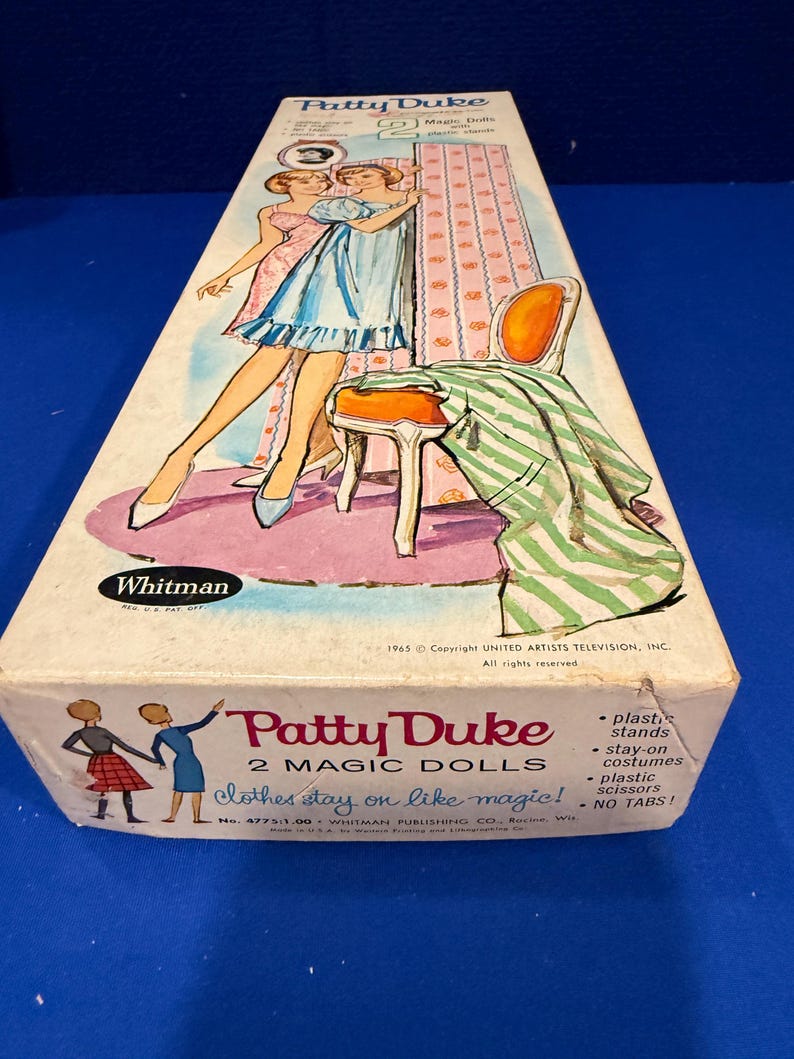 RARE Vintage Patty Duke Paper Doll Set by Whitman, Circa 1965 - Etsy