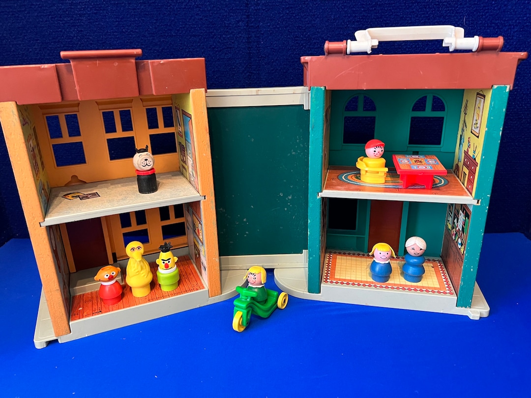Sesame Street House 1970’s by Fisher Price #938 - Etsy