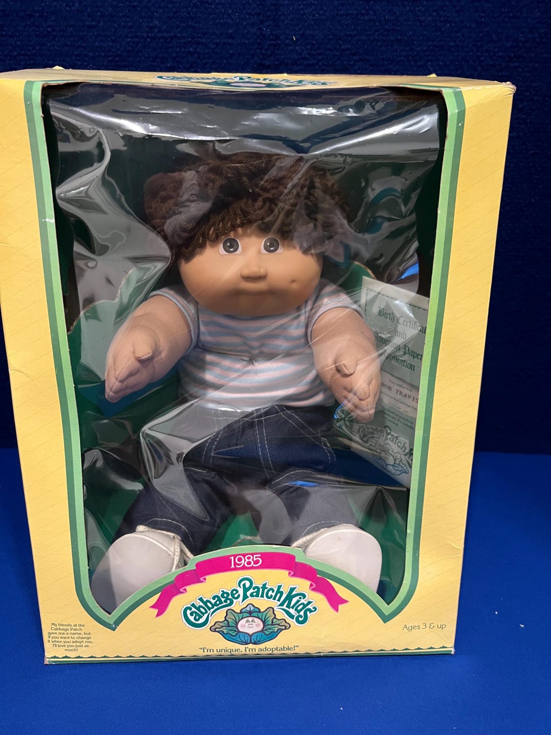 New in Box 1985 Boy Cabbage Patch Kids “bob Travis” Born October 1st - Etsy