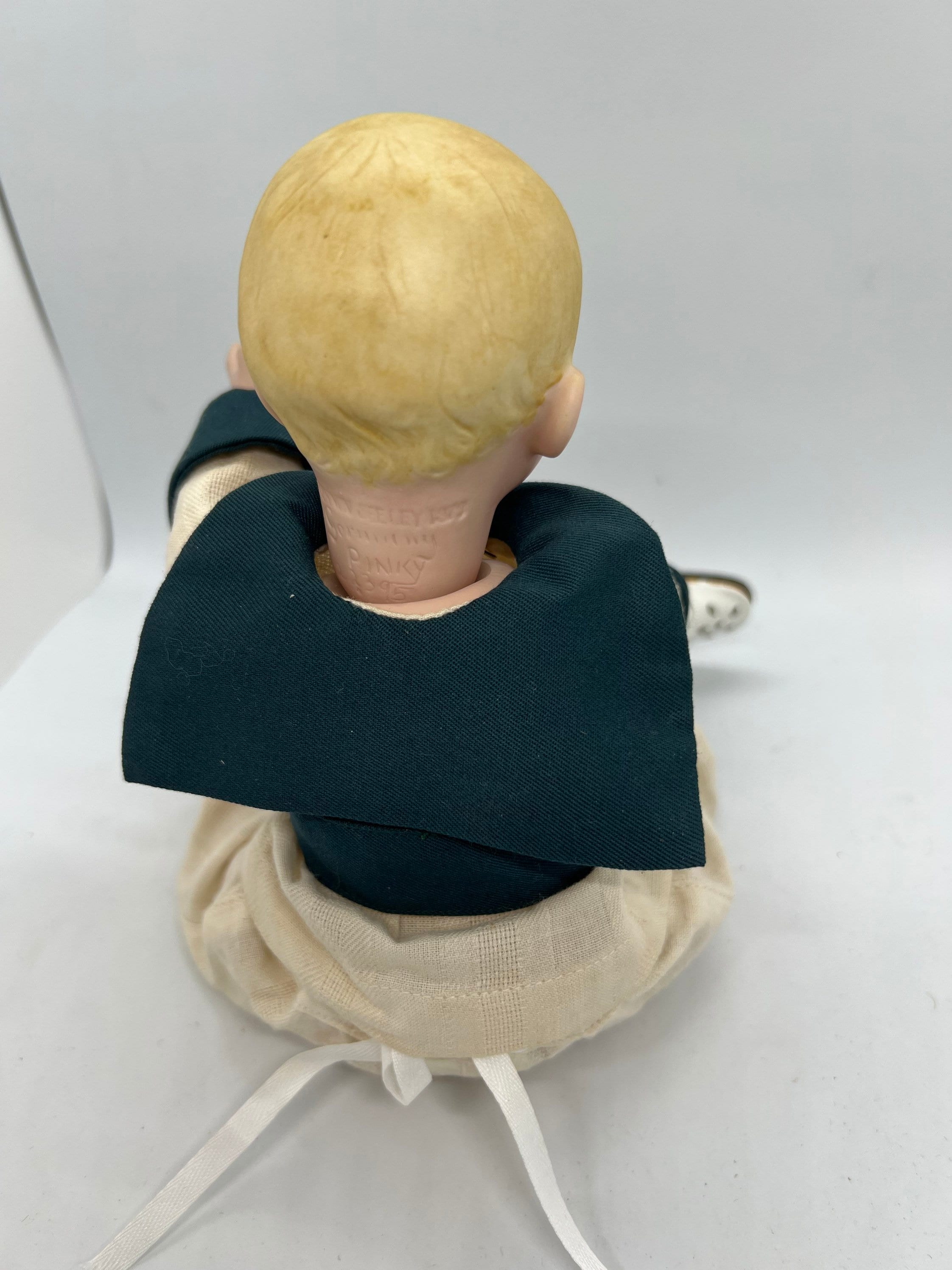 A Rare Find Vernon Steely 12 Authentic Composition Boy Doll With German ...