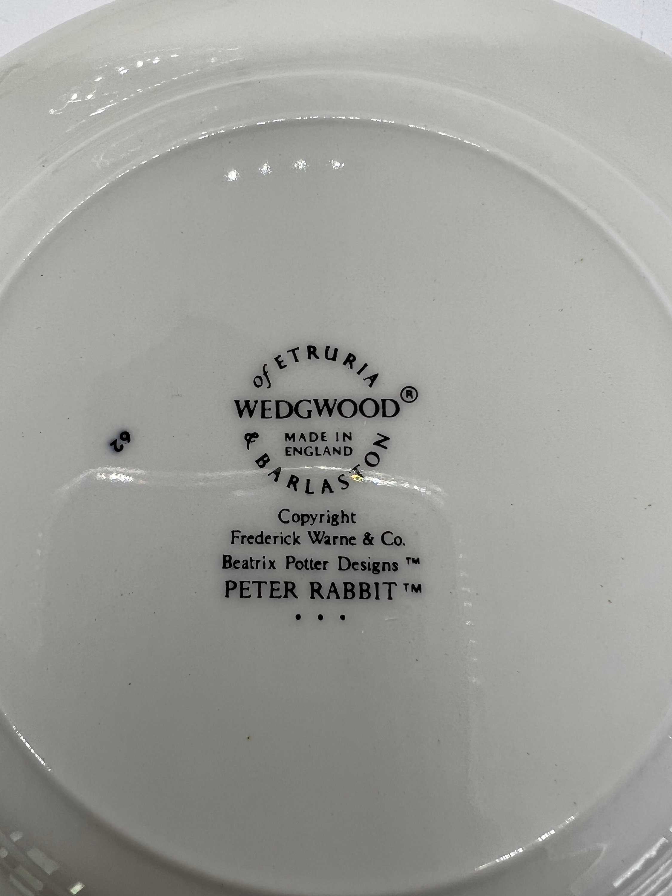 Intage Beatrix Potter Peter Rabbit 3 Piece Wedgwood Dish Set - Etsy