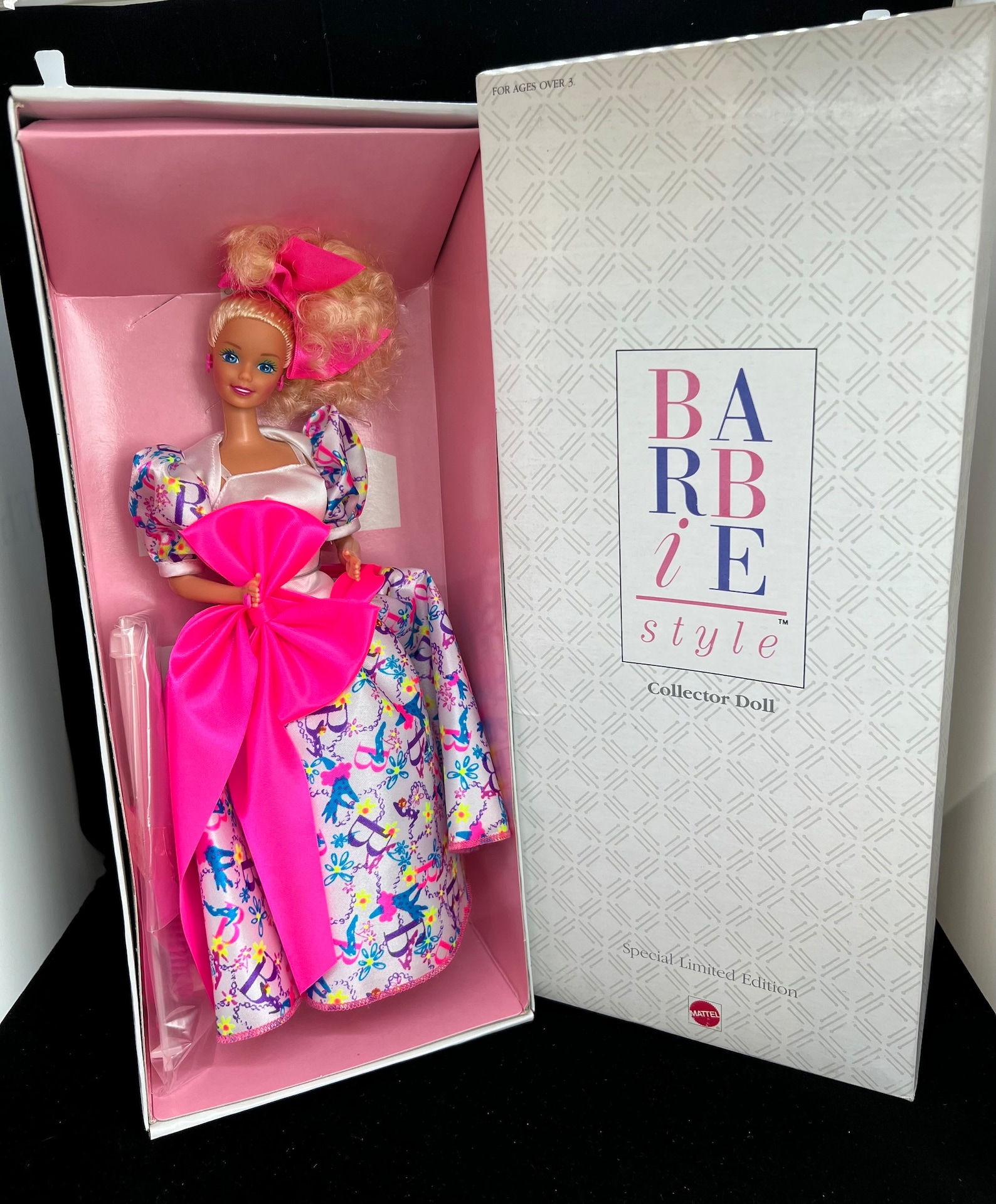 Vintage Barbie Style Doll Mint Condition 1990 New in Box #5315 Limited ...
