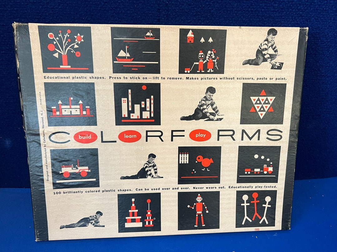 Vintage 1950 Colorform Set (1marked Down From 135) - Etsy