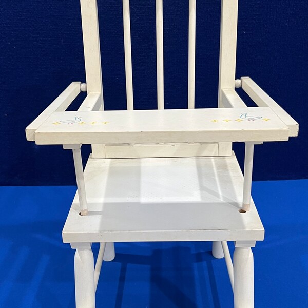 Wooden High Chair - Etsy