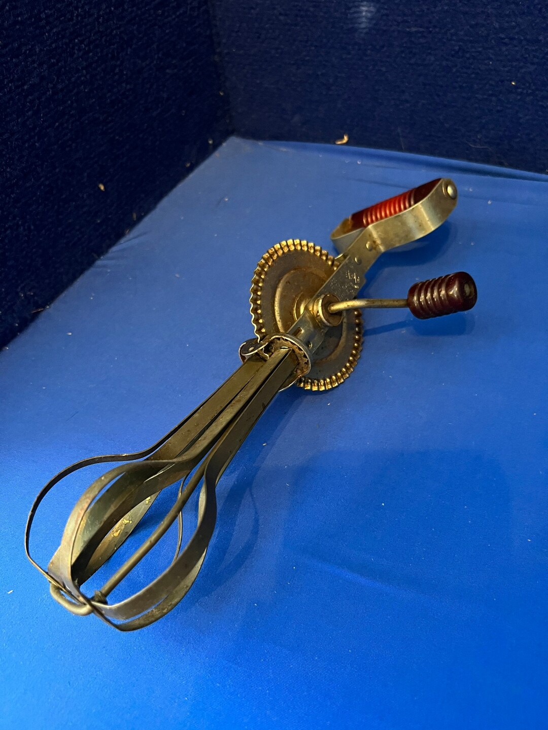 Vintage 1930’s A&J 12” Fully Functional Rotary Hand Mixer - Etsy