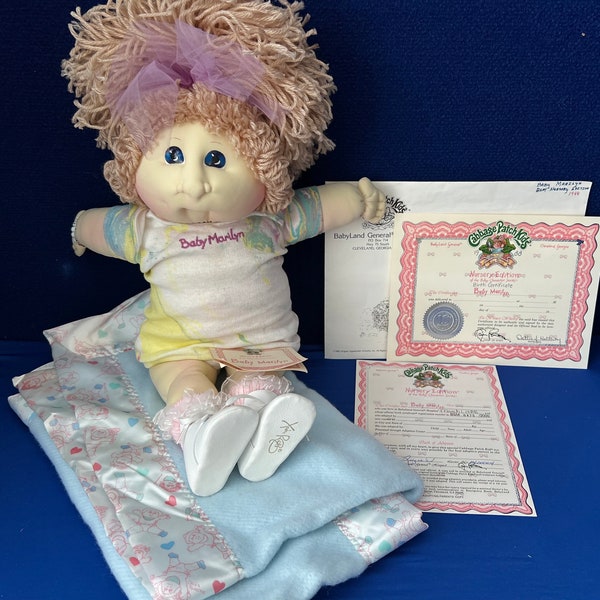 Xavier Roberts Signed Cabbage Patch Dolls - Etsy