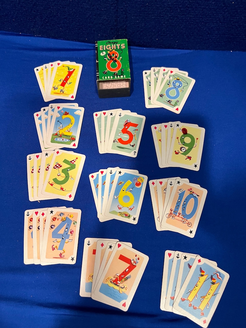 Rare Totally Intact Treasure Kit of Six Card Games in Original ...