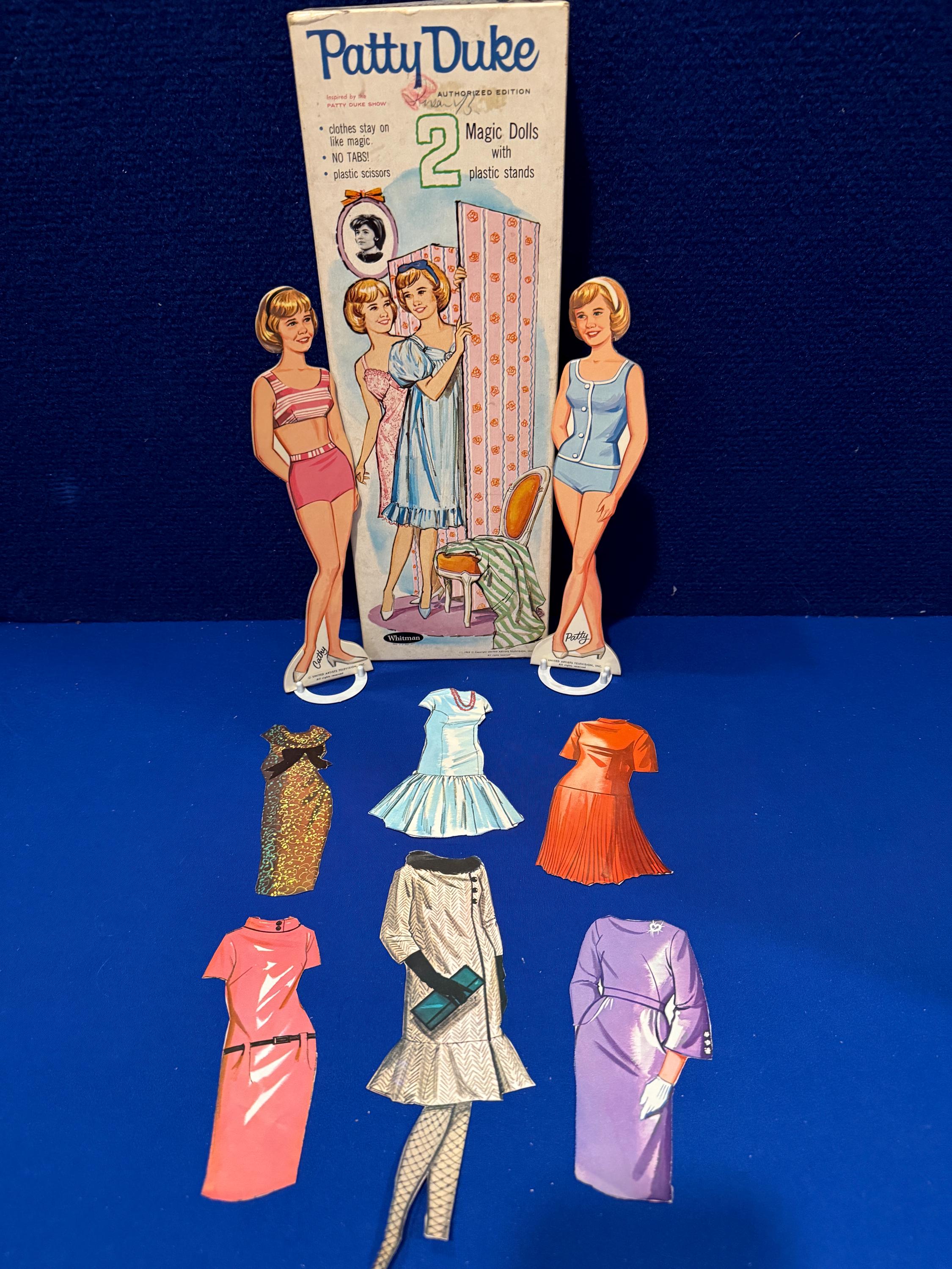RARE Vintage Patty Duke Paper Doll Set by Whitman, Circa 1965 - Etsy