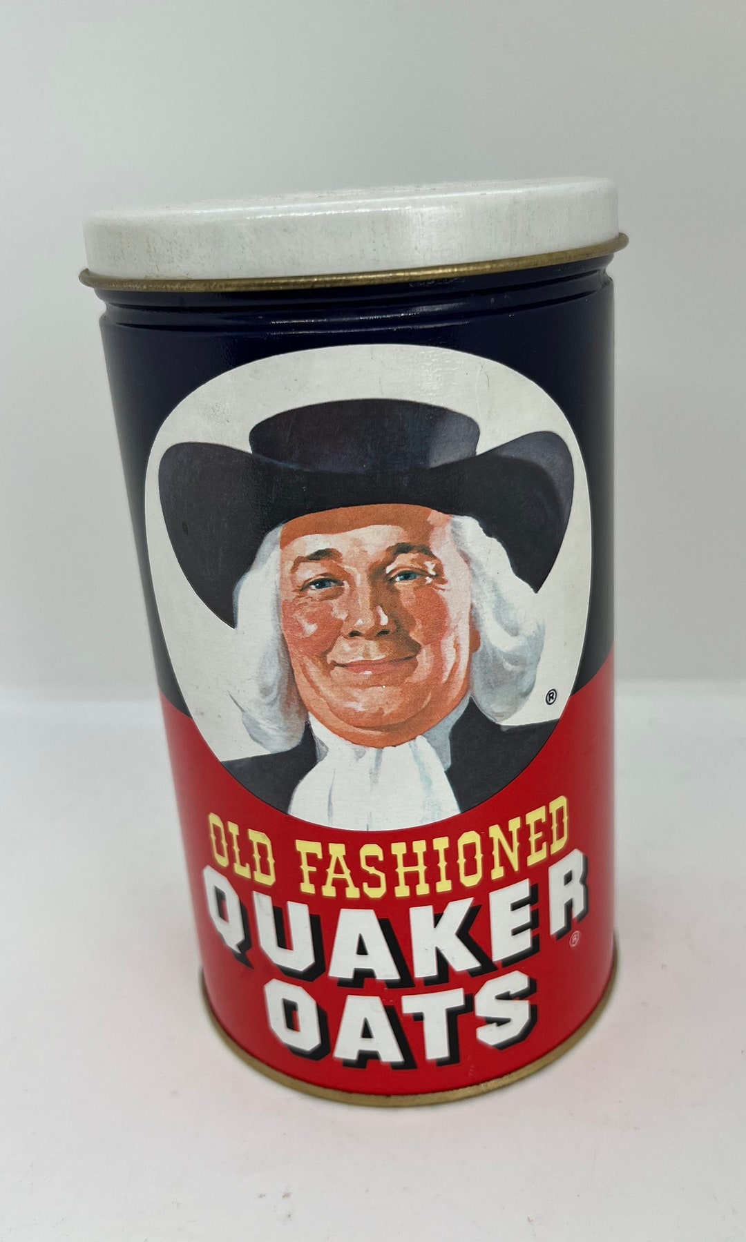 1982 Vintage Quaker Oats Limited Edition Tin Canister - Etsy