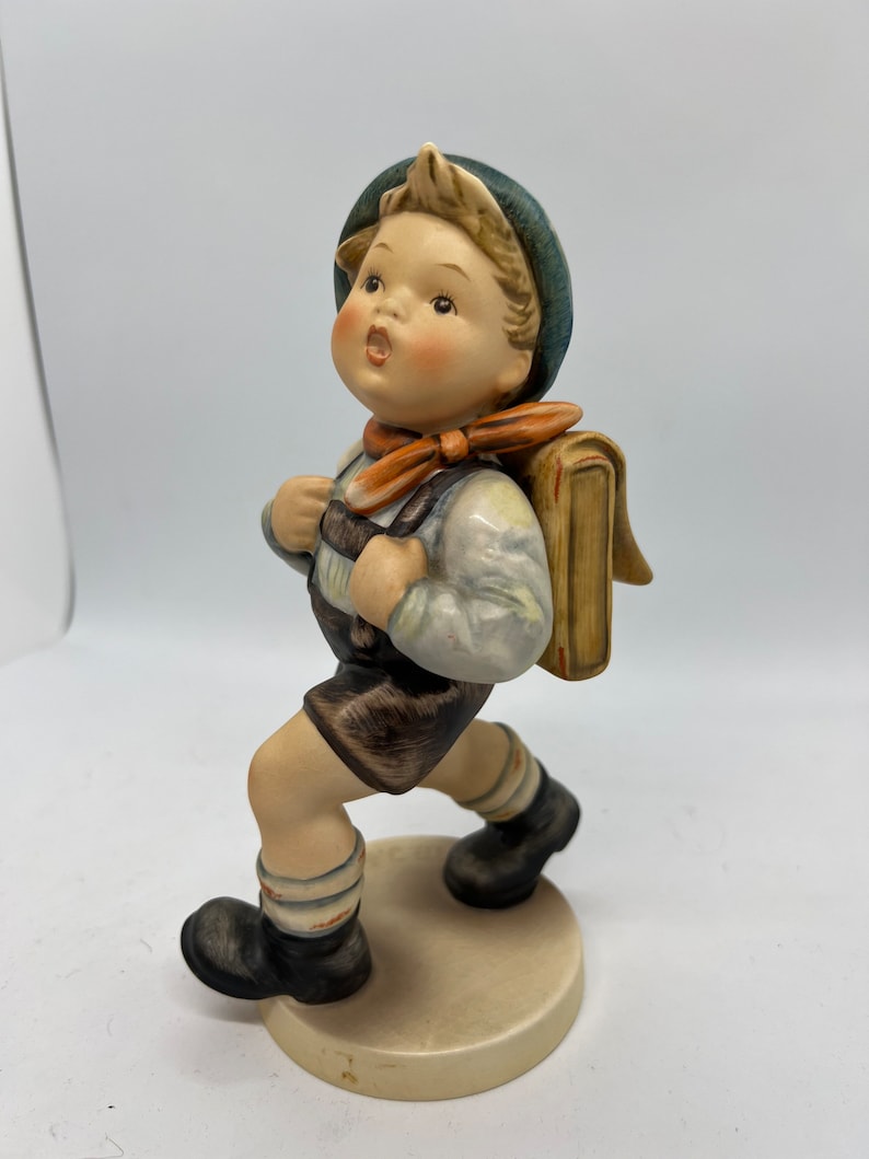 Vintage 1957 German Goebel Hummel “school Boy” Figurine (marked Down ...