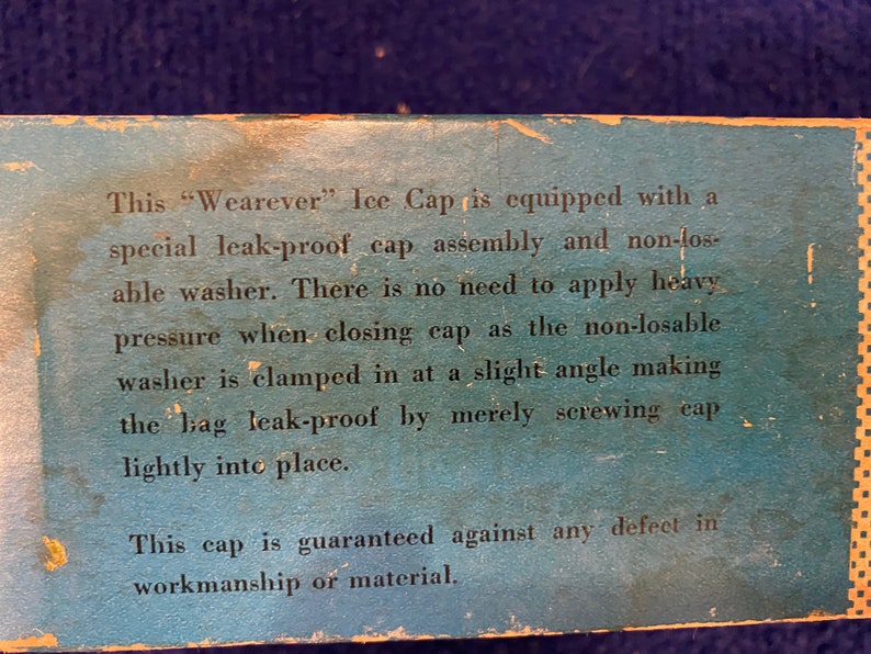 Vintage 1930s Wearever English Folding Style Ice Cap | Etsy