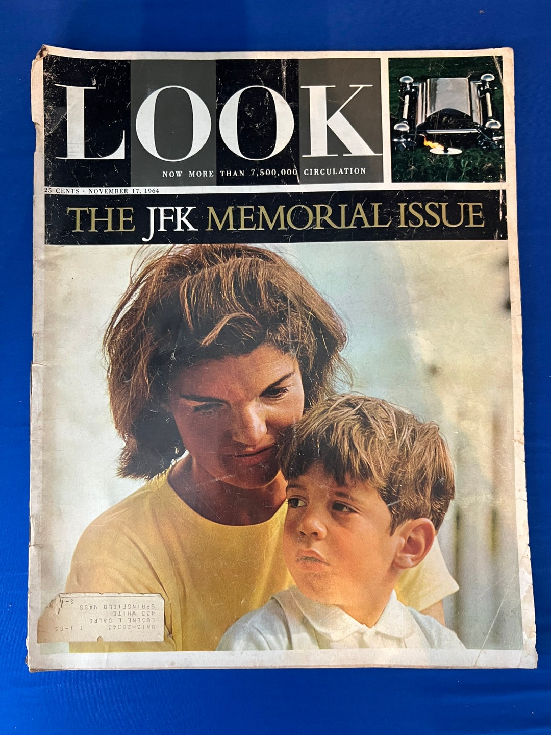 RARE Vintage Magazine, John F Kennedy Look Magazine, November 17, 1964 ...