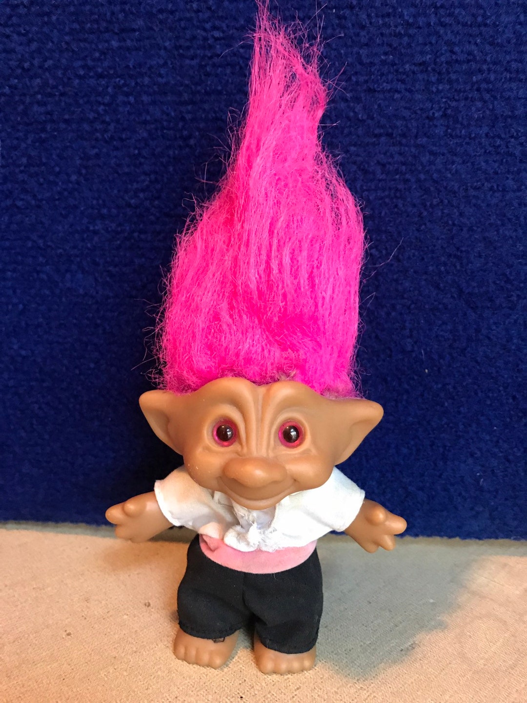 4 1/2" Vintage Boy Tuxedo Troll Doll - Etsy