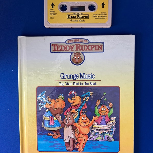 Teddy Ruxpin Cassette - Etsy