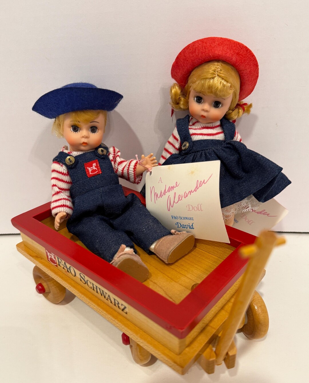 1989 Madame Alexander David and Diana Dolls – FAO Schwarz Exclusive ...