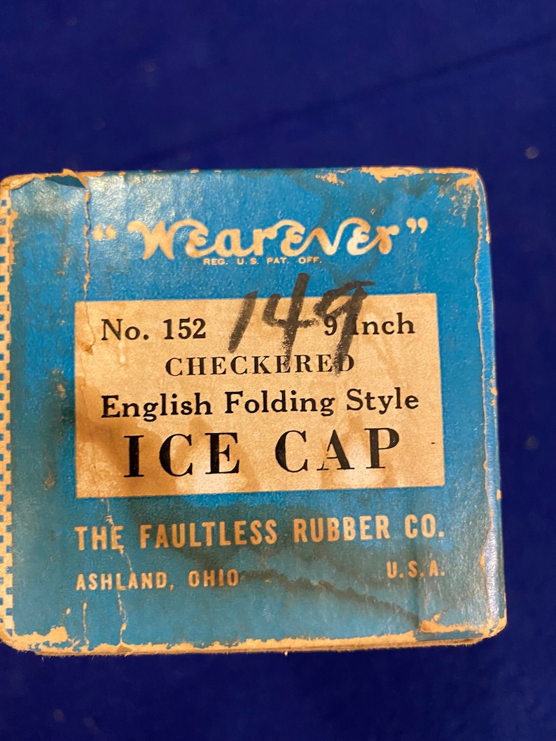Vintage 1930s Wearever English Folding Style Ice Cap | Etsy
